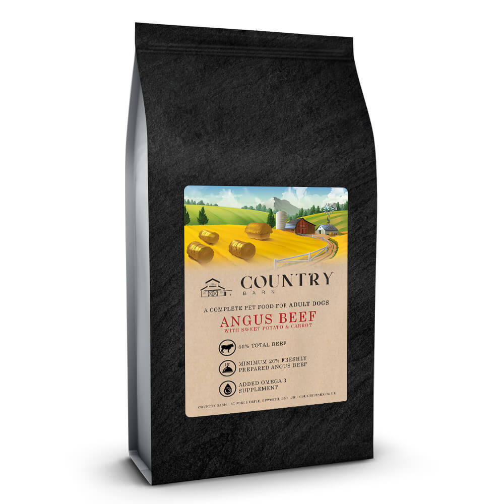 Angus Beef & Carrot - Country Barn Grain Free Dog Food — Treat Your Dog